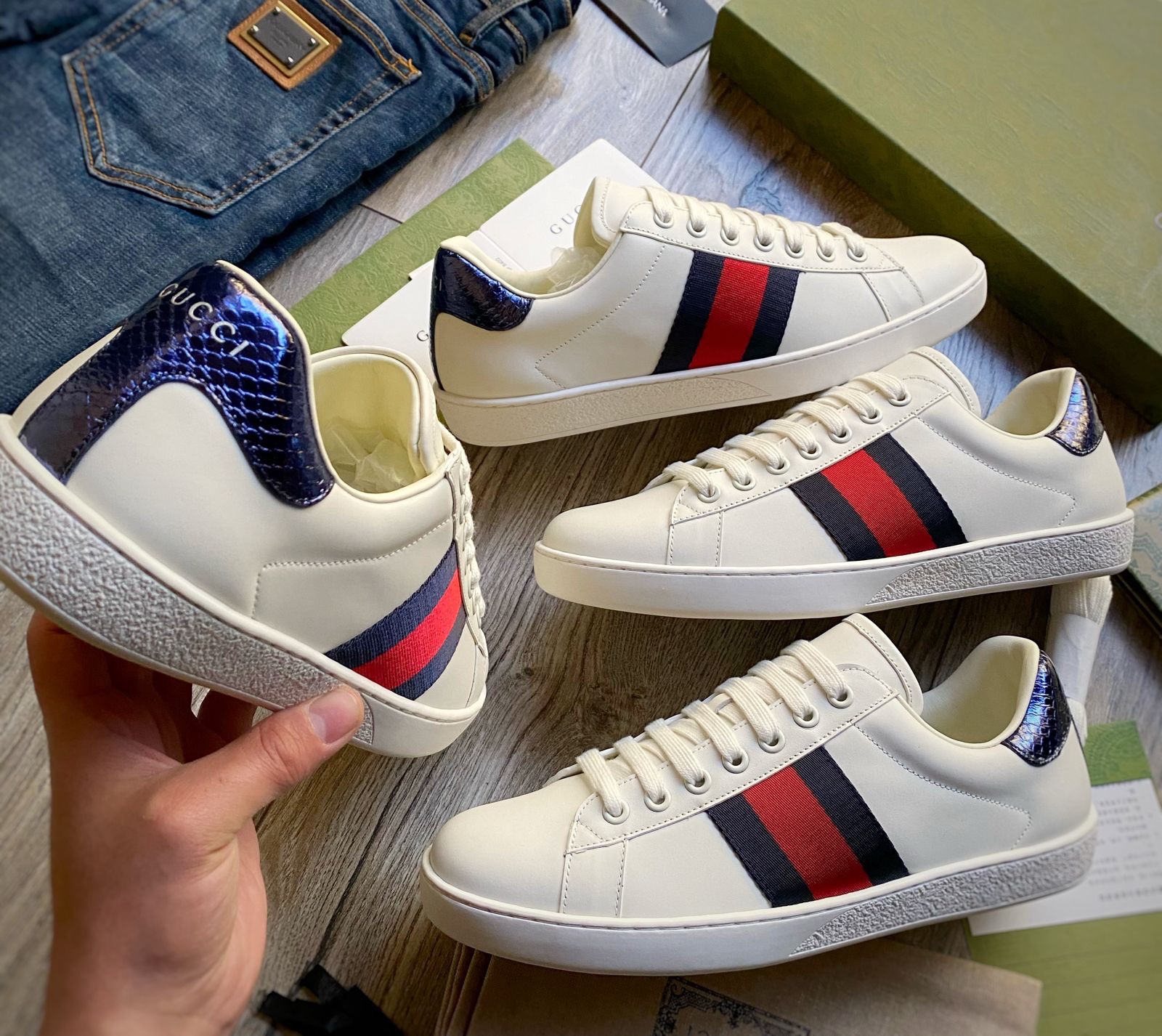 Gucci Ace blue – Exclusive Brands